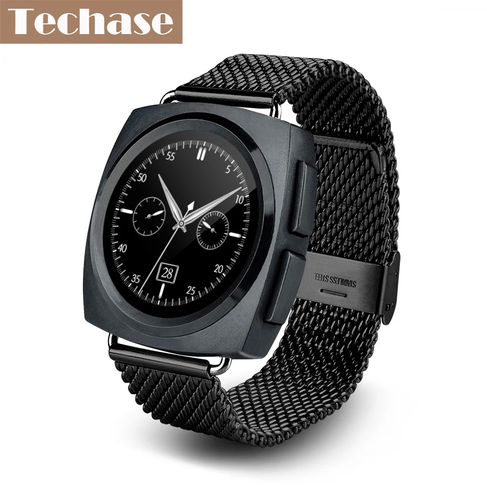 Techase Smartwatch Bluetooth Wearable Devices Heart Rate Minitor ...
