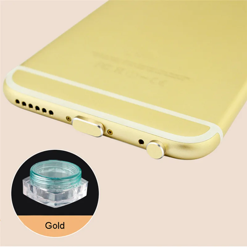Купить Aluminium видел пыли разъем для USB разъем для iphone7 в/7 плюс ...