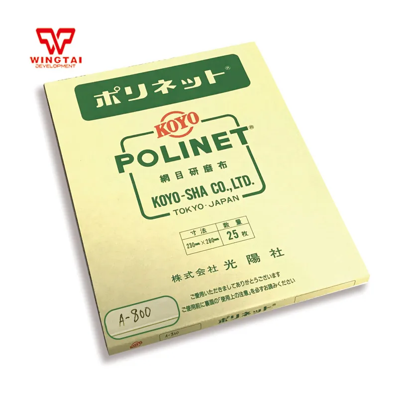 100 pcs/ lot Japan KOYO POLINET Mesh abrasive cloth 800# Grit-in ...