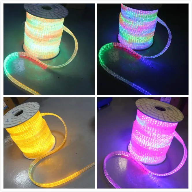 Wire Led Duralight Rope 100m 5 144led Lights Strip 11x26mm - AliExpress
