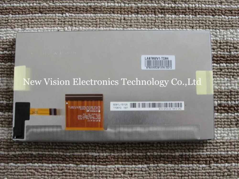 LA070WV1 TD04 LA070WV1(TD)(04) Original A+quality 7 inch 800*480 LCD Display Screen Panel Module ...