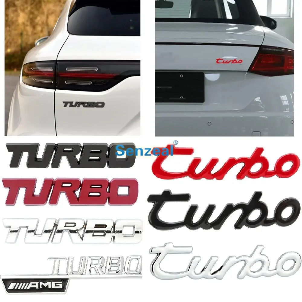Senzeal-universal-carro-3d-adesivos-de-metal-turbo-letras-alfabeto ...