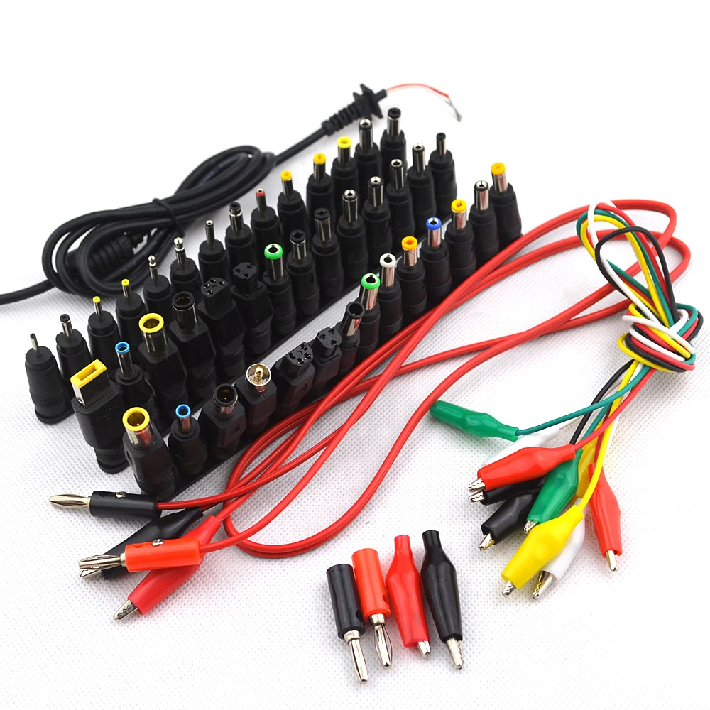 52pcs Universal Laptop DC Power Supply Adapter Connector Plug AC DC ...