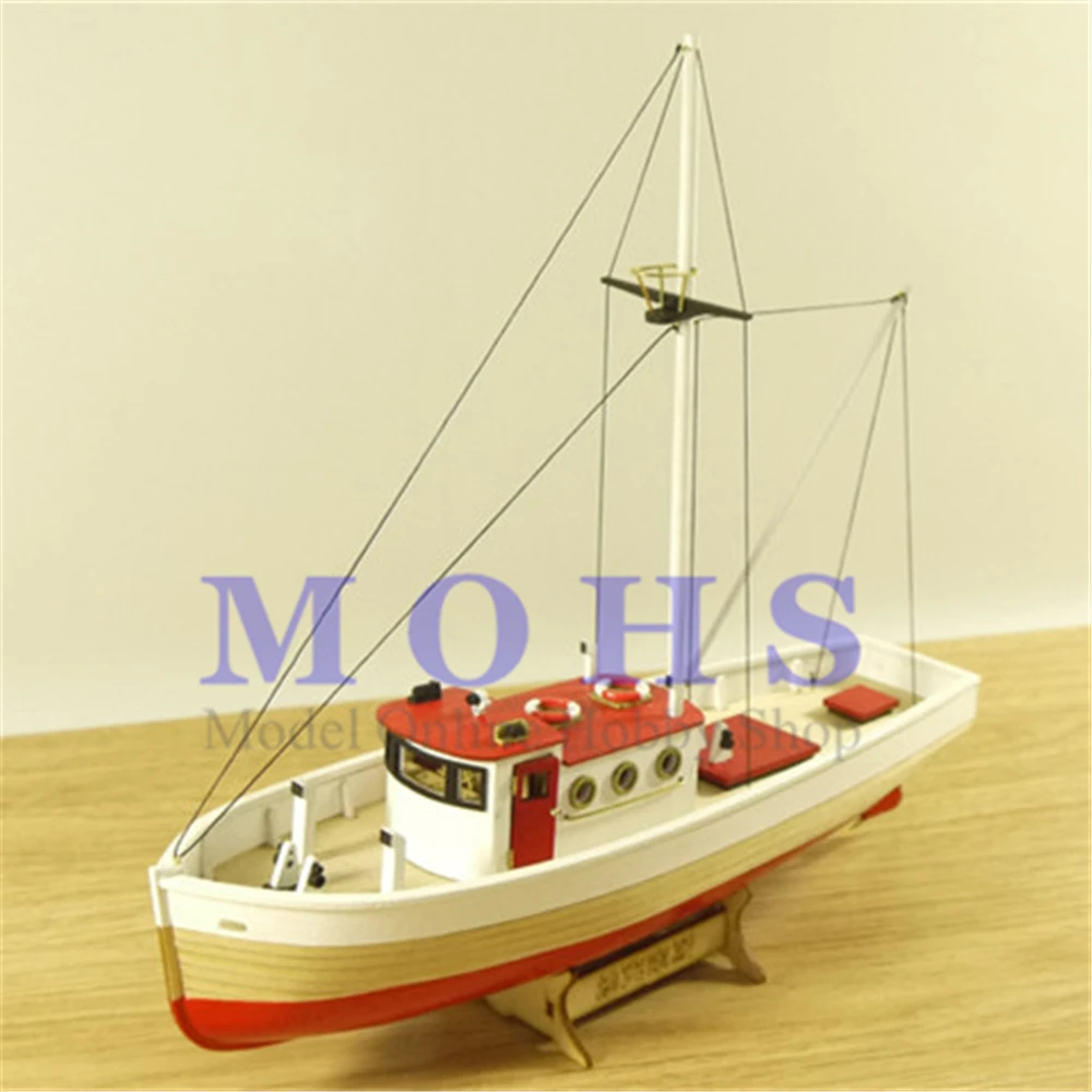 NEW updated wooden scale ship scale model 1/66 Naxox assembly model ...