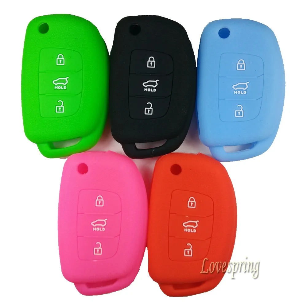 New 3 Buttons CAR FLIP KEY COVER CASE protector FOB remote For HYUNDAI ...