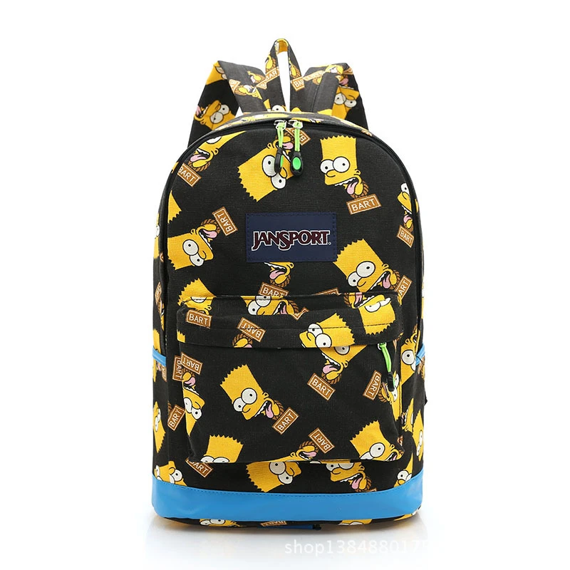 Jansport Yellow Graffiti