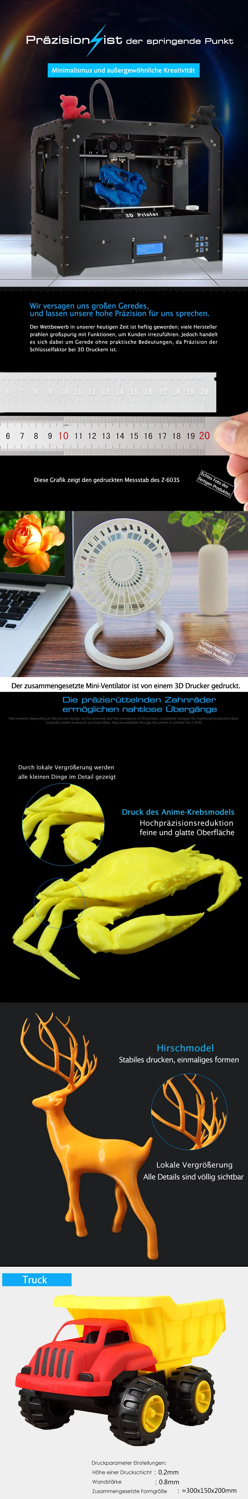 Модернизированный полностью качественный высокоточный Двойной Экструдер 3d принтер-PLA ABS