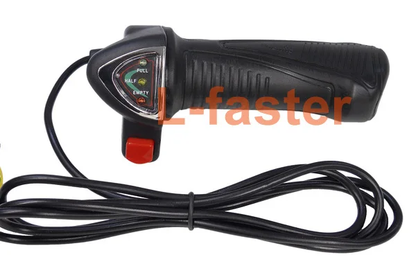 אביזרים לאופניים חשמליים - 24V/36V/48V Electric Bicycle Gas Throttle ...