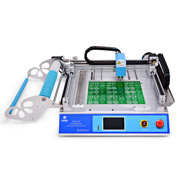 Smt Chip Shooter 29feeders Bga Chip Mounter Automatic Chip Machine Pick ...