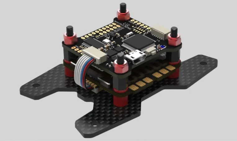 DALRC F722 DUAL STM32F722RGT6 Flight Controller Built-in OSD BEC 5V 12A ...