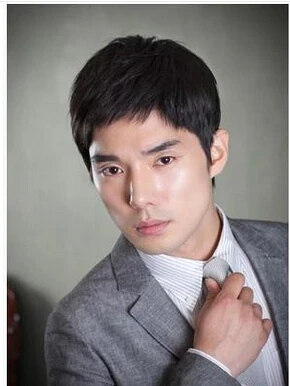 Wig Set of Students Head High Temperature Wire Scalp Hair Male Hair ...