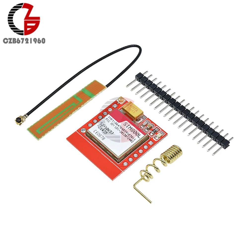 SIM800L GPRS GSM модуль четырехдиапазонный Micro SIM слот GSM коммутационная плата с антенной ...