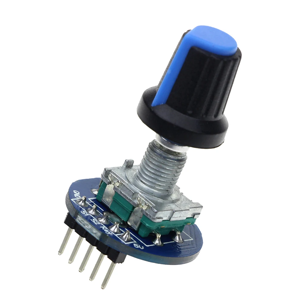 Rotating Potentiometer Knob Cap Digital Control Module Rotary Encoder ...