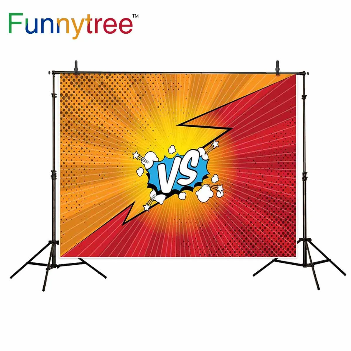 Funnytree-backgrounds-for-photo-studio-Hero-comic-Versus-Fighting-kids ...
