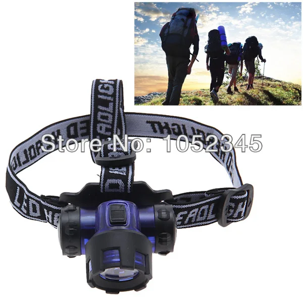 Free Shipping New LED headlight 3W High Power Zoom 170m Range ...