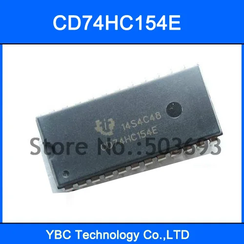 20pcs Wide 74HC154 CD74HC154E 74154 Logic 4 to 16 Line Decoder ...