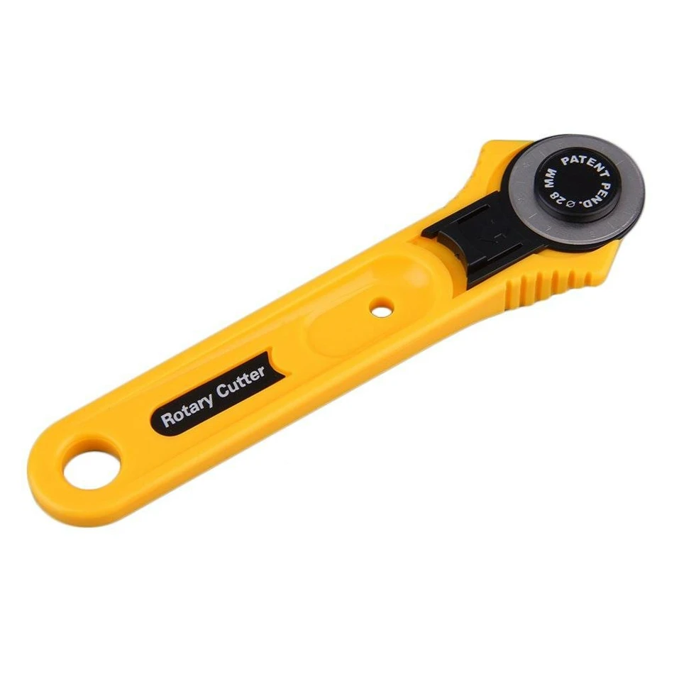 28mm Cloth Rotary Roller Cutter Fabric Cutting Tool Wheel Round Knife ...