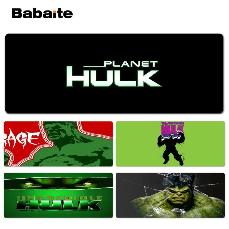 Babaite High Quality Hulk Laptop Gaming Lockedge Mice Mousepad Size for ...