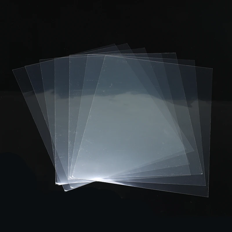 Transparent A4 20pcs/set Double Sided Adhesive Sheet Clear DIY Craft ...