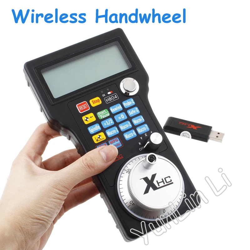 Wireless Electronic Handwheel Mach3 USB MPG Pendant For Mach 3 4 Axis ...