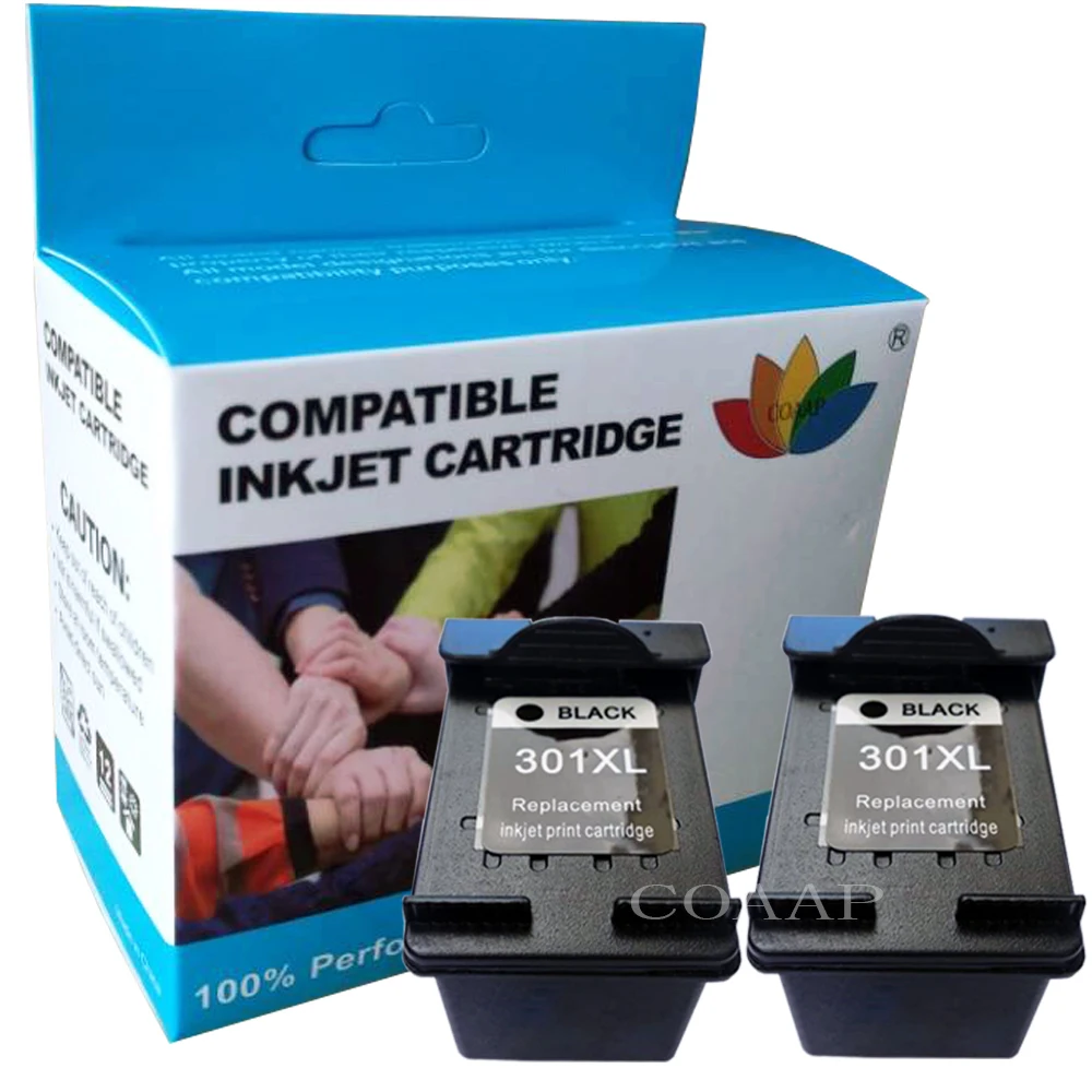 Compatible Hp 301 Xl Bk Refilled Ink Cartridge For Deskjet 1000 1050 ...