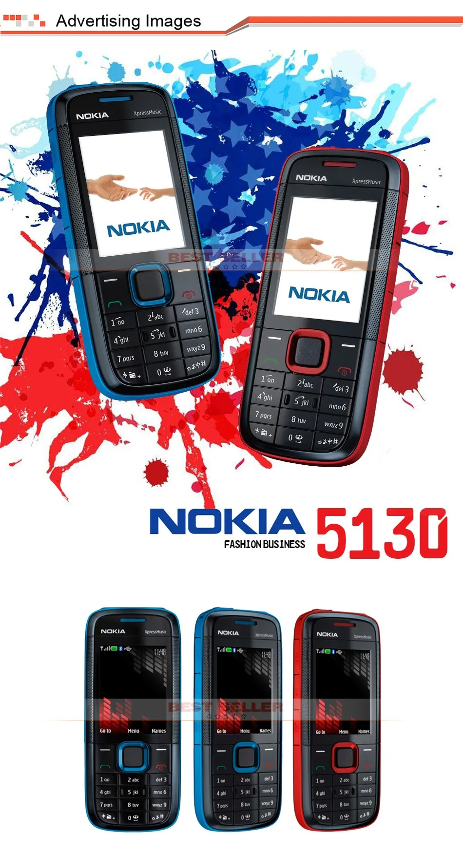 Купить 5130 оригинальный разблокирована телефон нокиа 5130 сотовые ...