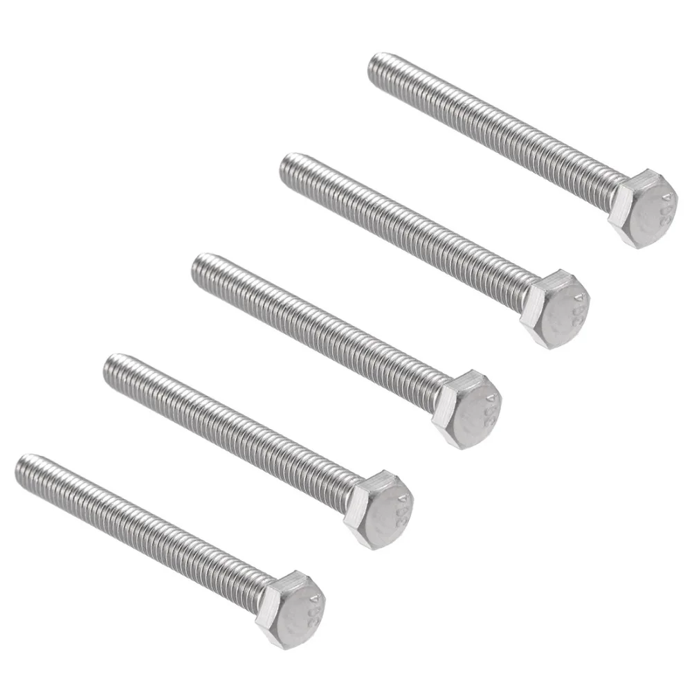 Aliexpress Buy Uxcell 5Pcs 5 16 18x3 Bolts 304 Stainless Steel