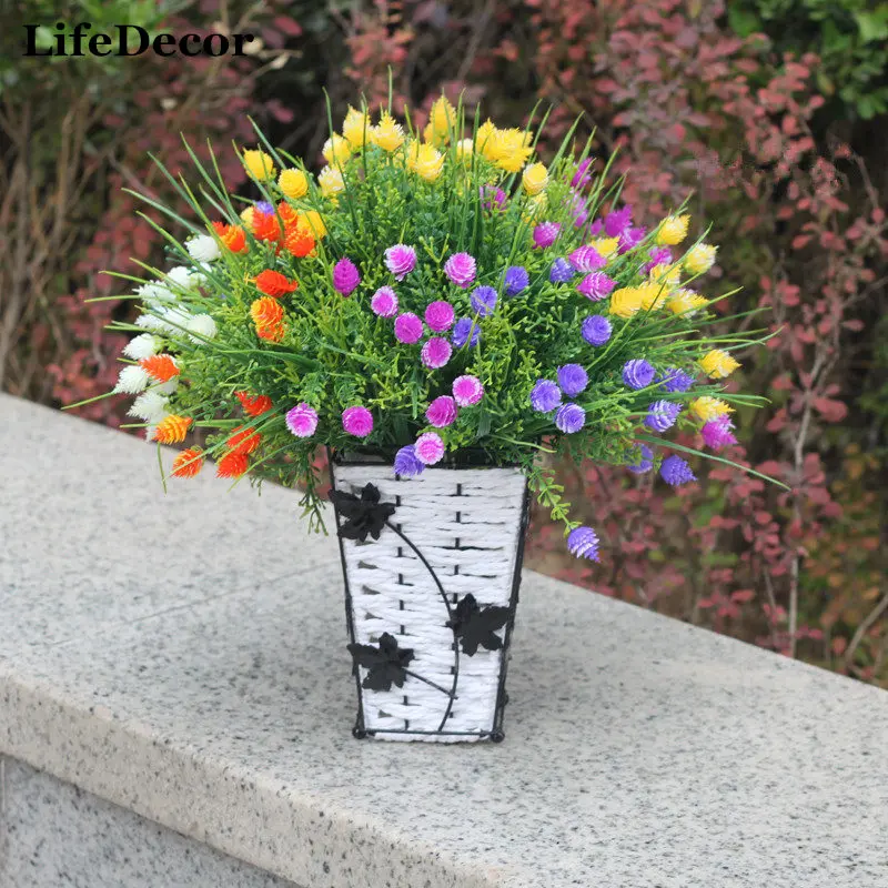 Artificial Flowers Flores De Plastico Para Manualidades Plastic Plants ...