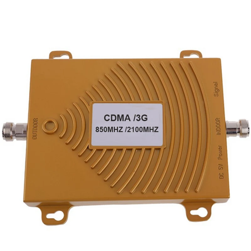 65dbi Dual Band Booster 800Mhz+2100Mhz Enhancer 850Mhz Repeater CDMA 3G ...