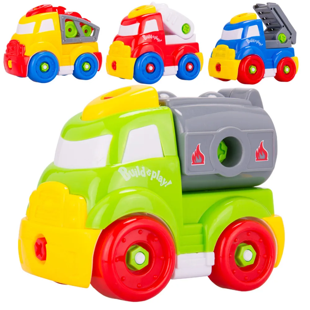 High quality Kids Disassembly Classic Car Toy Plastic DIY Assembly Toy ...