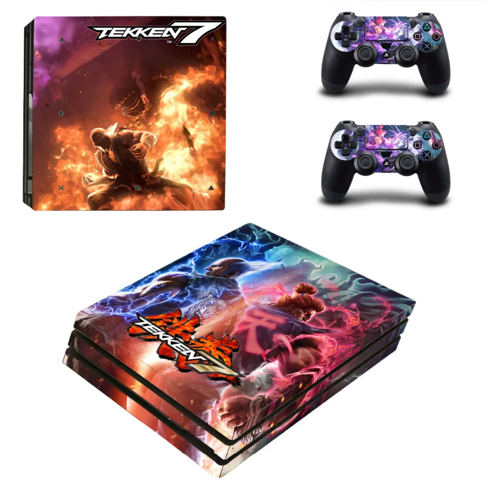 Tekken 7 PS4 Pro Skin Sticker for Sony PlayStation 4 Pro Console and ...