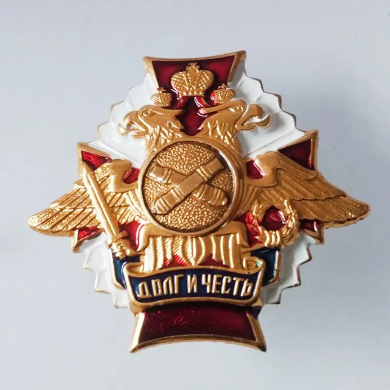 Original Russia Artillerymen Honor Badges Gold Military Pins 4X5CM ...