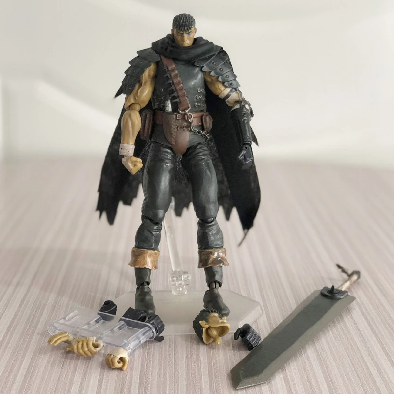 Anime Games Figma 359 Repaint Edition Guts: Black Swordsman Action ...