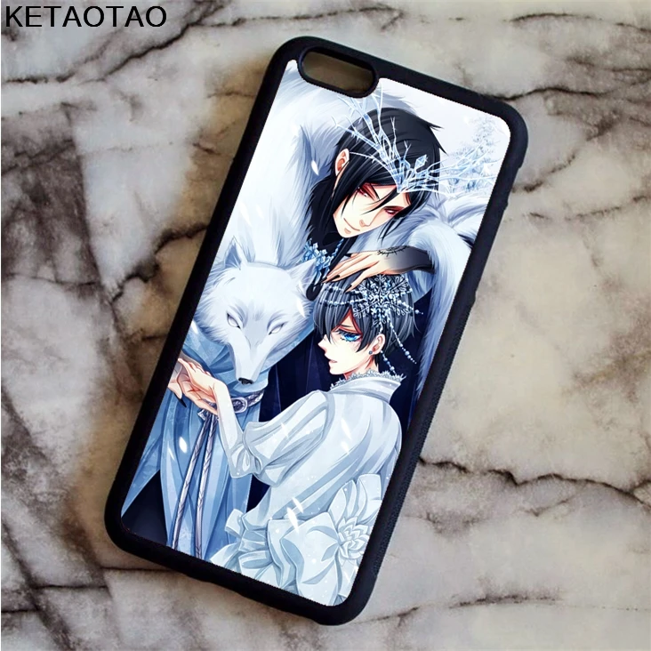 KETAOTAO Anime Black Butler Kuroshitsuji Phone Cases for iPhone 4S 5C ...