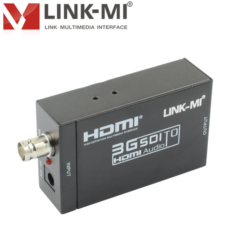 LINK MI MINI 3G SDI to HDMI Converter Audio 1080p SD/HD SDI/3G SDI ...