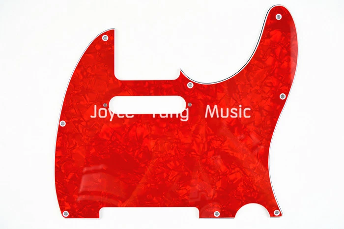 Niko Pearl Red Tortoise Shell 4 Ply Electric Guitar Pickguard For ...