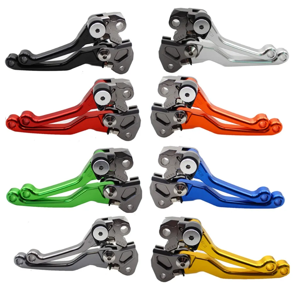 Fx Cnc Aluminum Dirt Bike Motocross Brake Clutch Lever For Suzuki RM 85 ...