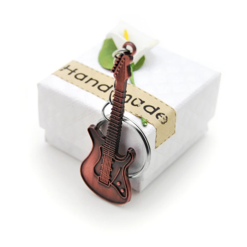 Original-New-Retro-Guitar-Keychain-Women-Vintage-Guitar-Key-Chains ...