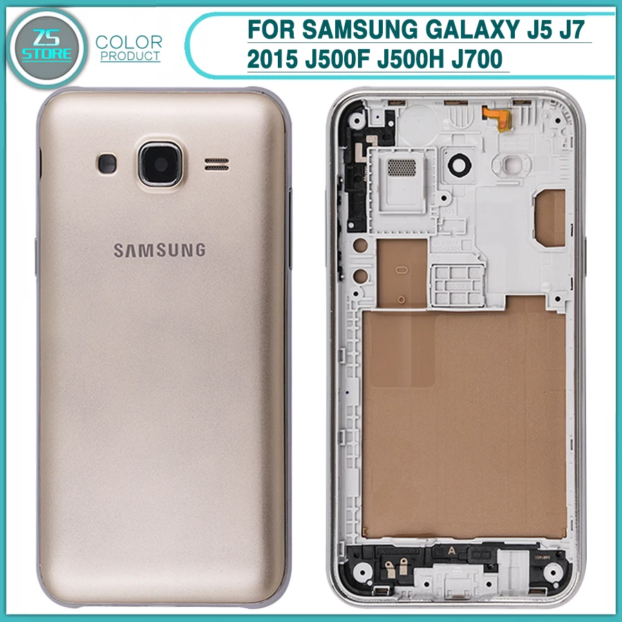 new J500 Rear Housing case For Samsung Galaxy J5 J7 2015 J500F J500H ...