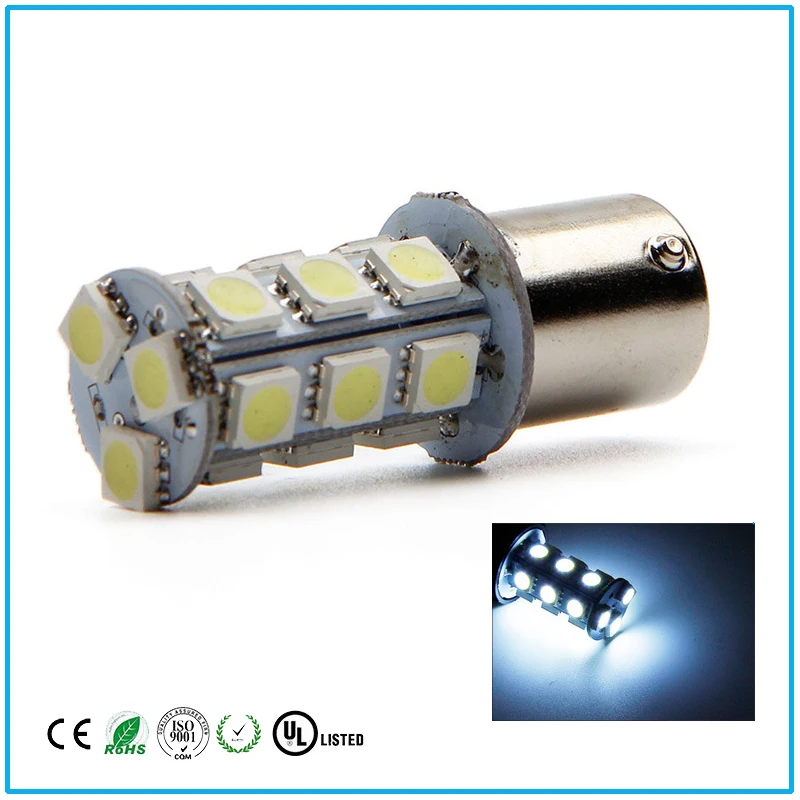 10pcs high power LED lights high brightness and easy to install, p21w ...