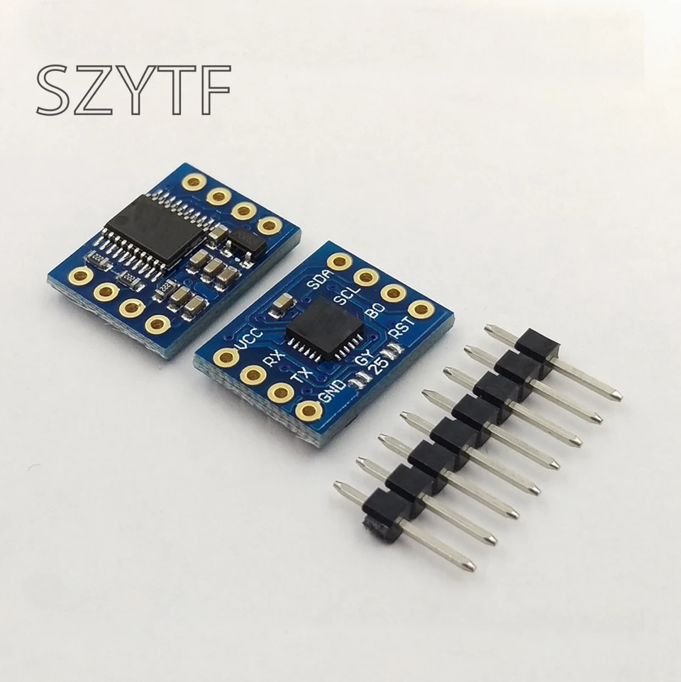 Gy 25z New Version Of The Serial Gyroscope Acceleration Angle Tilt Mpu6050 Sensor Module In