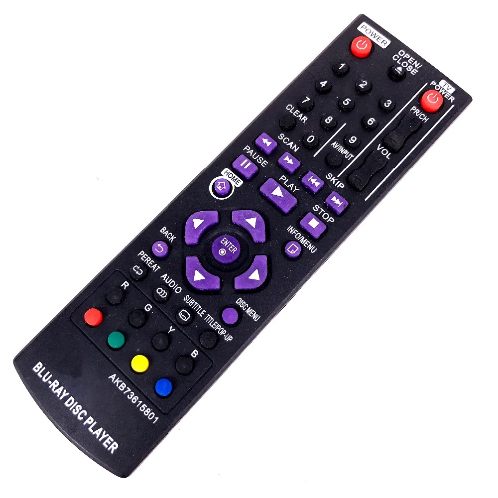 Remote Control Bp120 | Lg Bp125 - Blu-ray Dvd Player Remote Control Lg ...