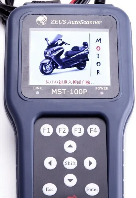 MST-100P Motorcycle Diagnostic Tool and Motorcycle Scanner for Honda ...