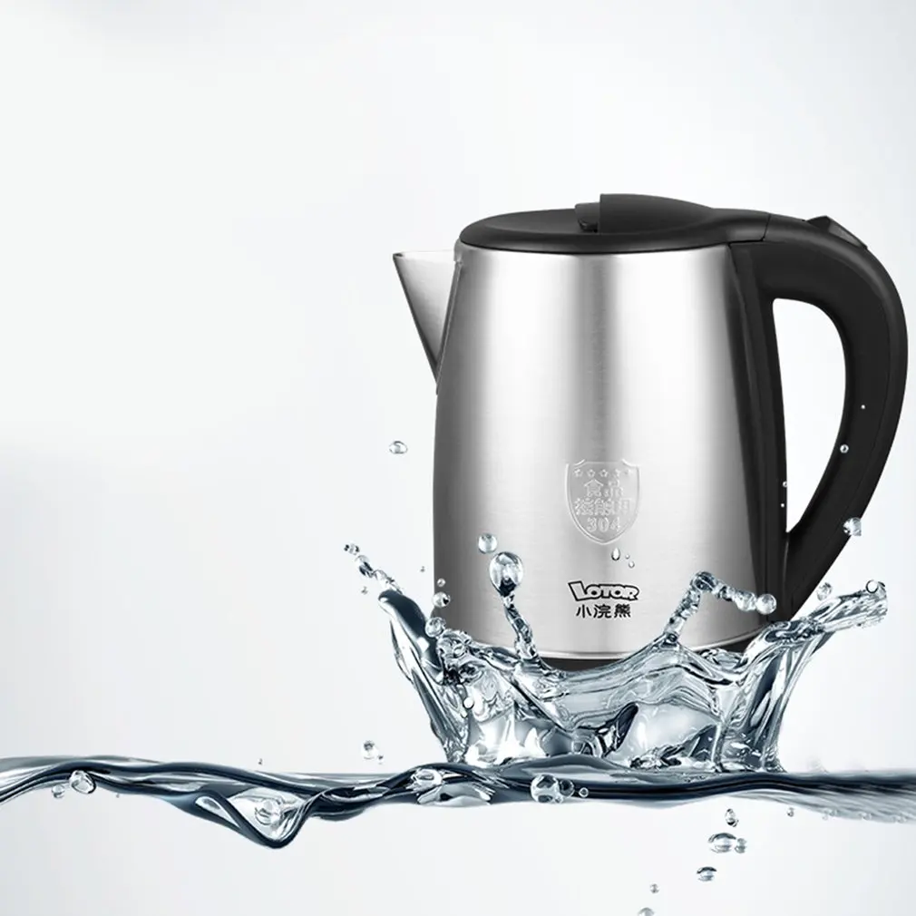 Stainless Steel 1.8 Litre 1500W Cordless Fast Boil Electric Kettle Jug ...