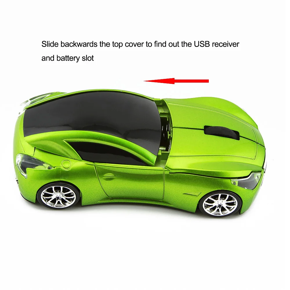 Wireless Optical Car Mouse