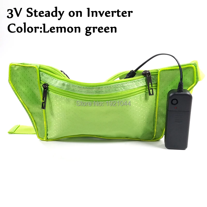Cheap Fashion New Style EL Wire Bag Flashing Waist Bag Costume props ...