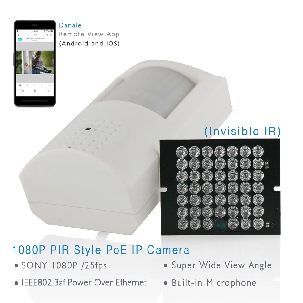 ANTS Full HD 1080P 2Mega Pixel Onvif PIR Style IP Camera with IEEE802 ...