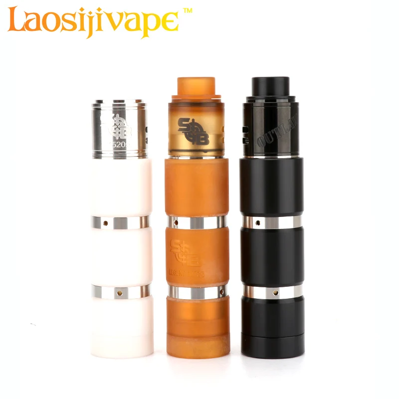 Laosijivape SOB Mech Mod Kit 18650 Brass Battery Body Mechanic Mod ...