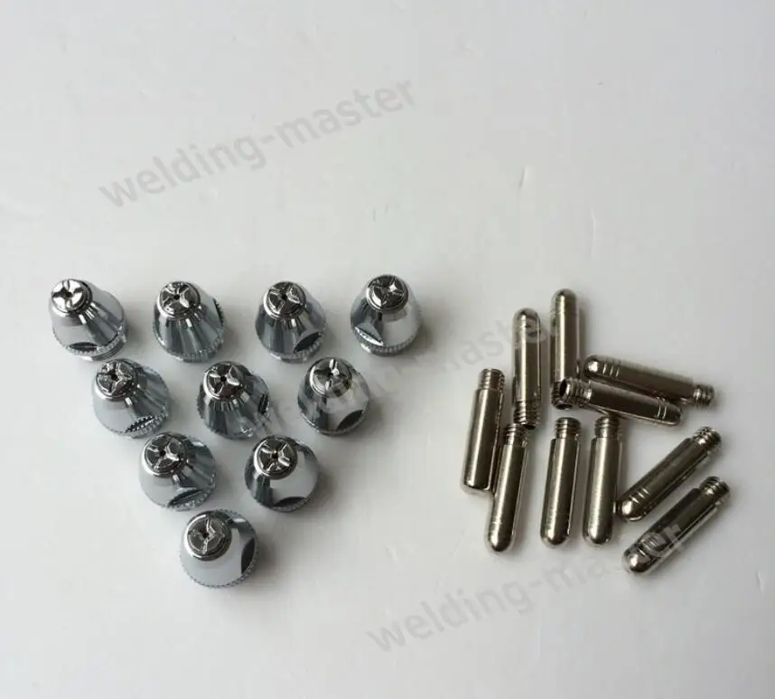 20pcs Sg 55 Ag 60 Plasma Cutting Torch Consumables Electrode And Tip
