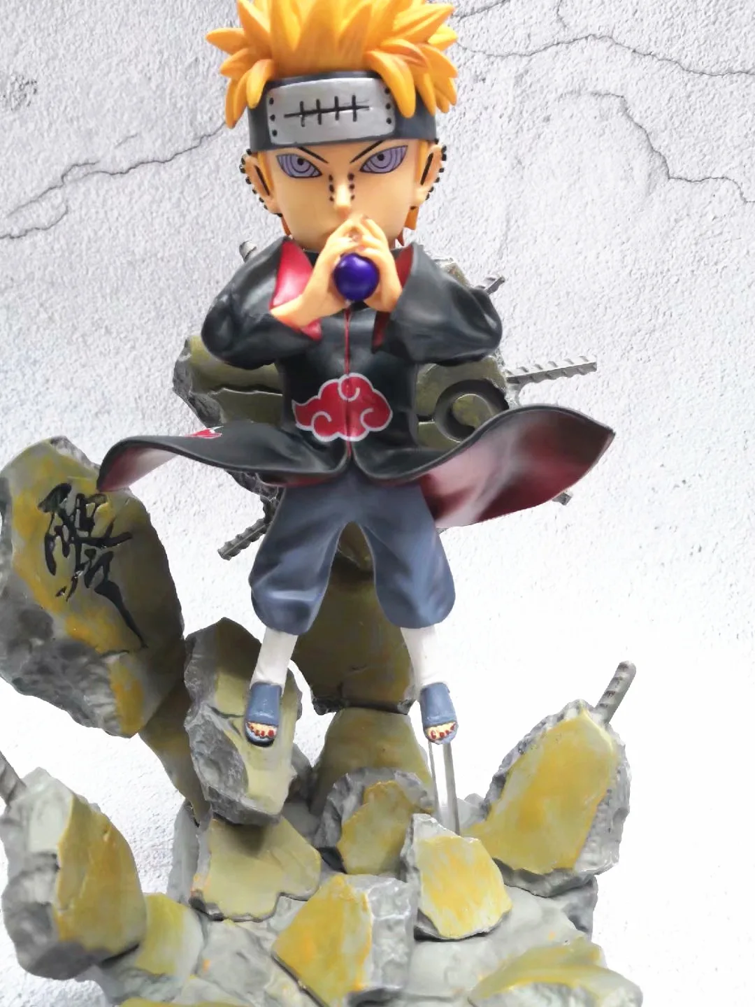 Naruto Shippuden Statue Pain Akatsuki Rinnegan Pein GK Full-Length ...